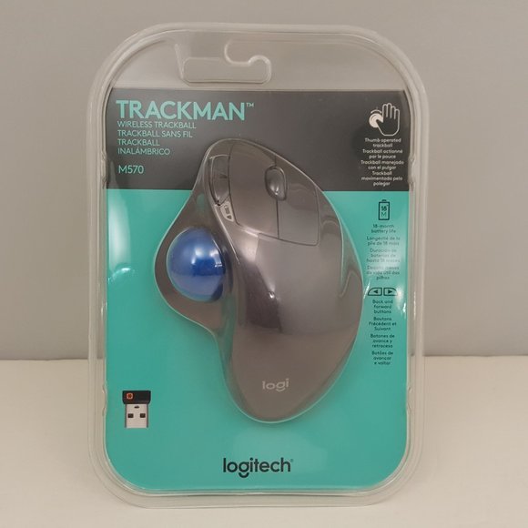 Logitech | Computers, Laptops & Parts | Logitech M57 Wireless Trackball ...